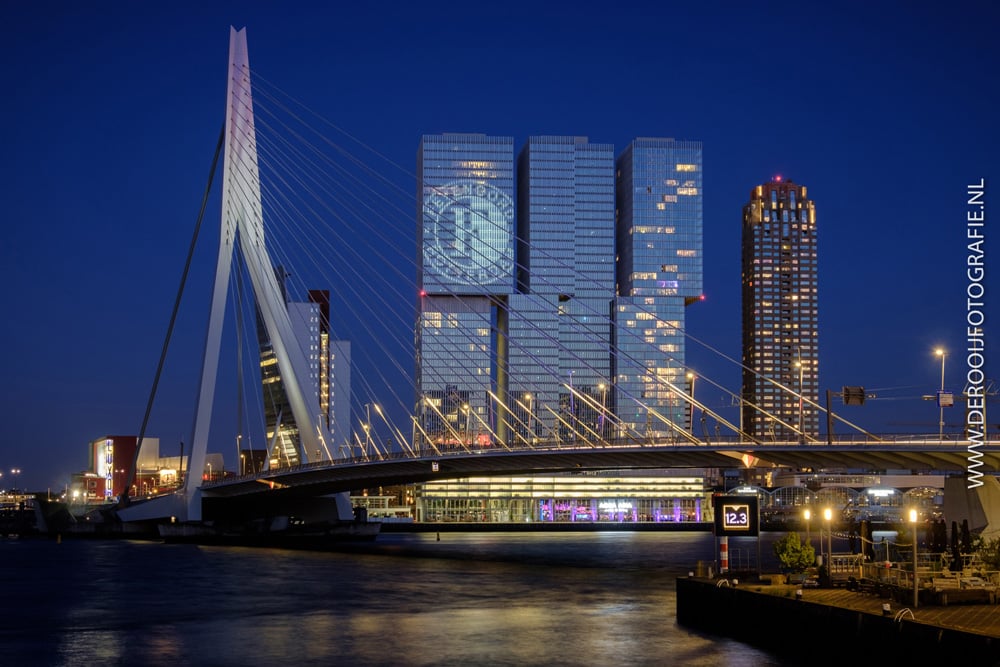 11 Mooiste foto's van de Erasmusbrug in Rotterdam