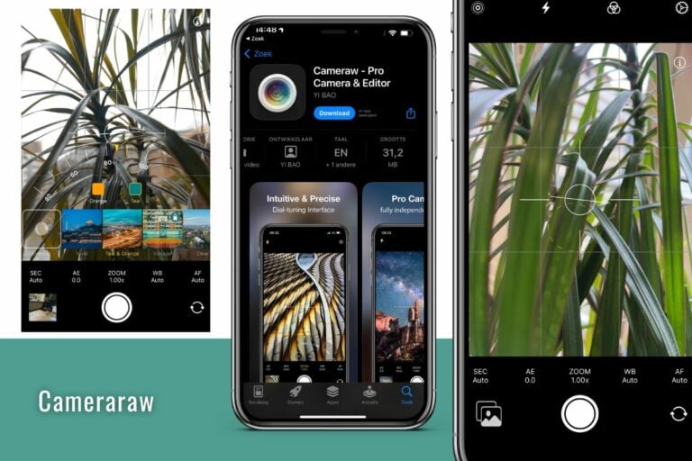 De beste camera-apps voor iPhones - De Rooij Fotografie