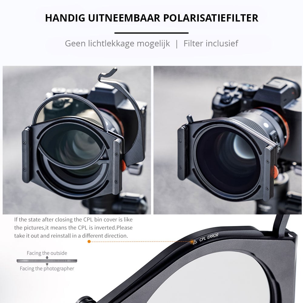 K&F Concept Nano X-Pro Filterkit (KF-1808) | Snel geleverd